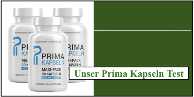 ACHTUNG Prima Kapseln im Selbsttest + Erfahrungen 2024